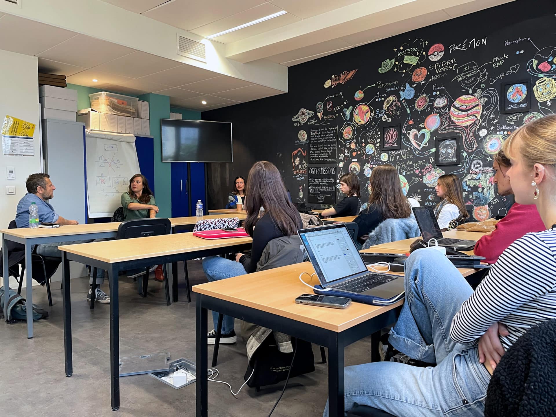 Masterclass des scénaristes Marion Festraëts & Arnaud Malherbe - École W